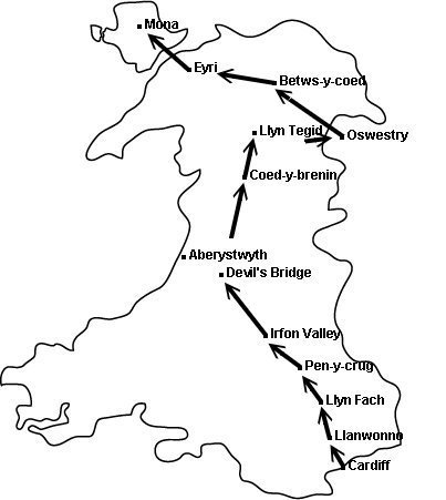 Map of the Journey – The Wisdom of Rhiannon